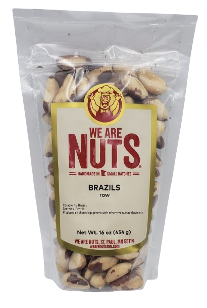 Brazil Kernels Midget Raw 16 oz – Nutritious Snack | We Are Nuts