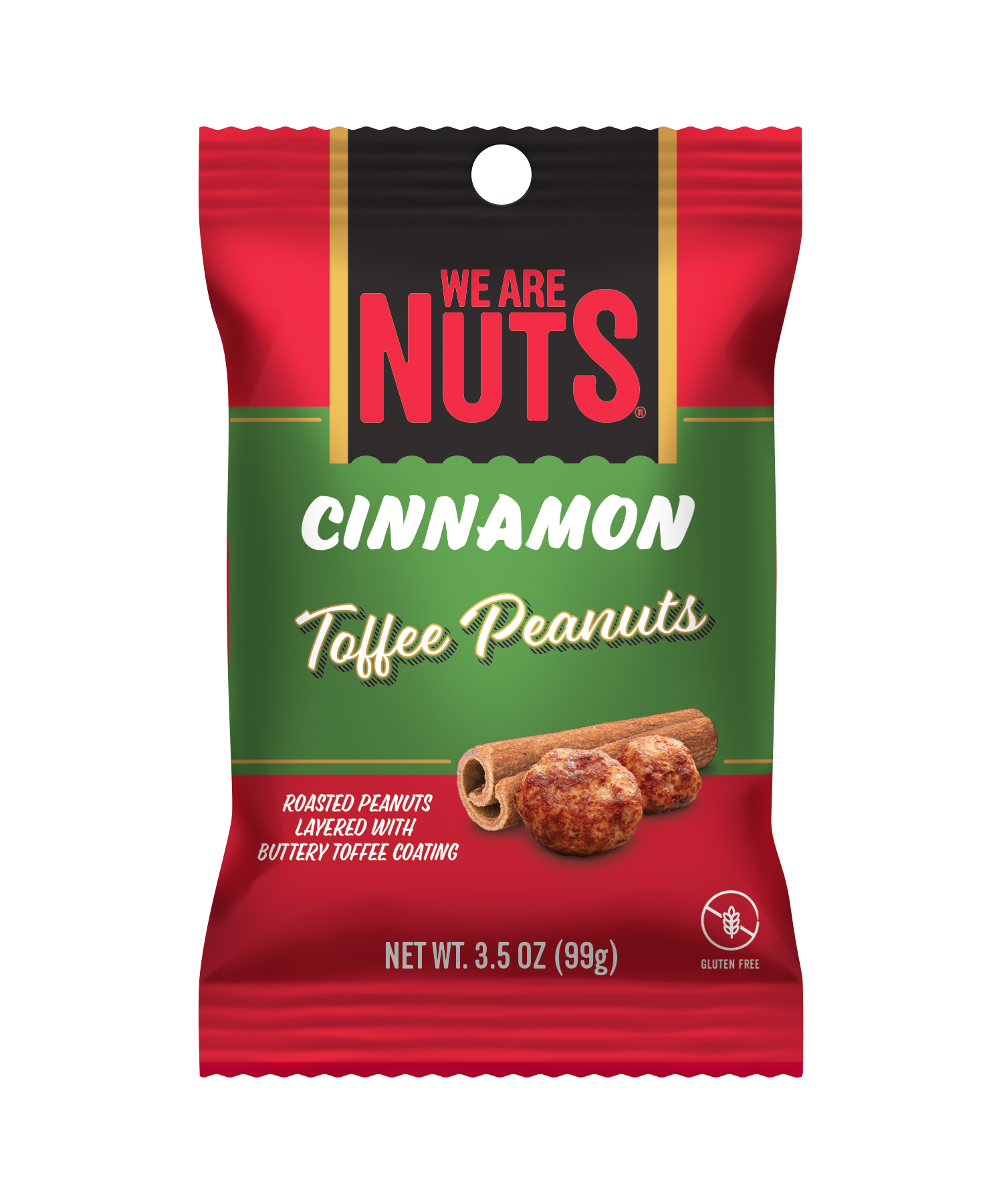 (3.5 oz)The Cinnamon Toffee Peanuts