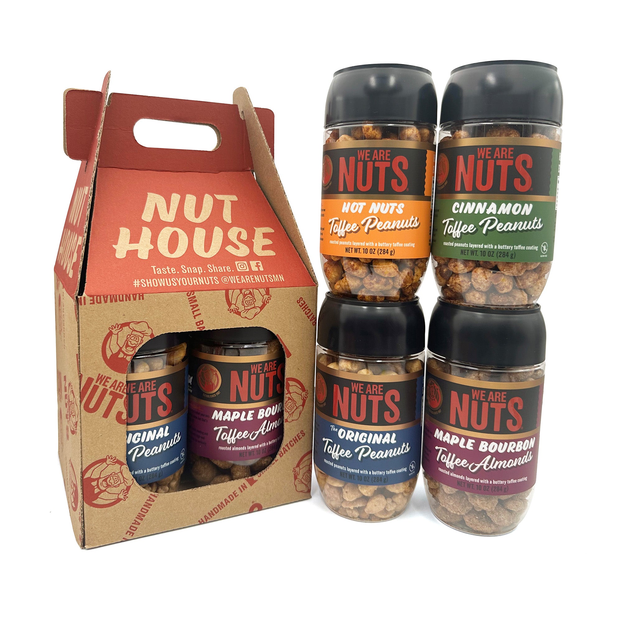Best of Our Best Toffee Nuts – 4 Irresistible Flavors | We Are Nuts